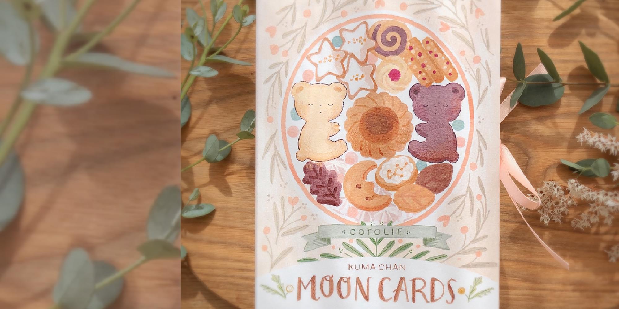 KUMACHAN MOON CARDS